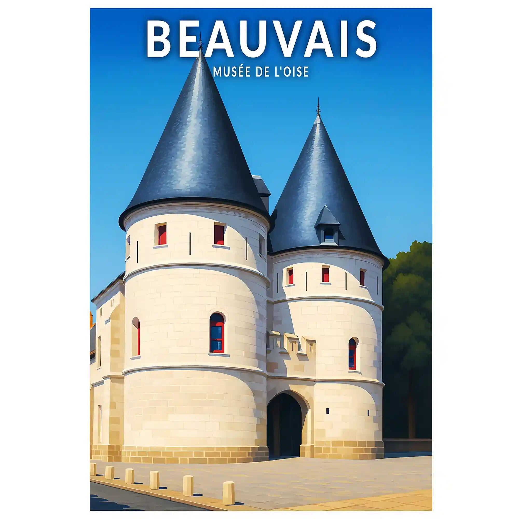 Affiche - Beauvais - Musée de l'Oise – La Culture Française