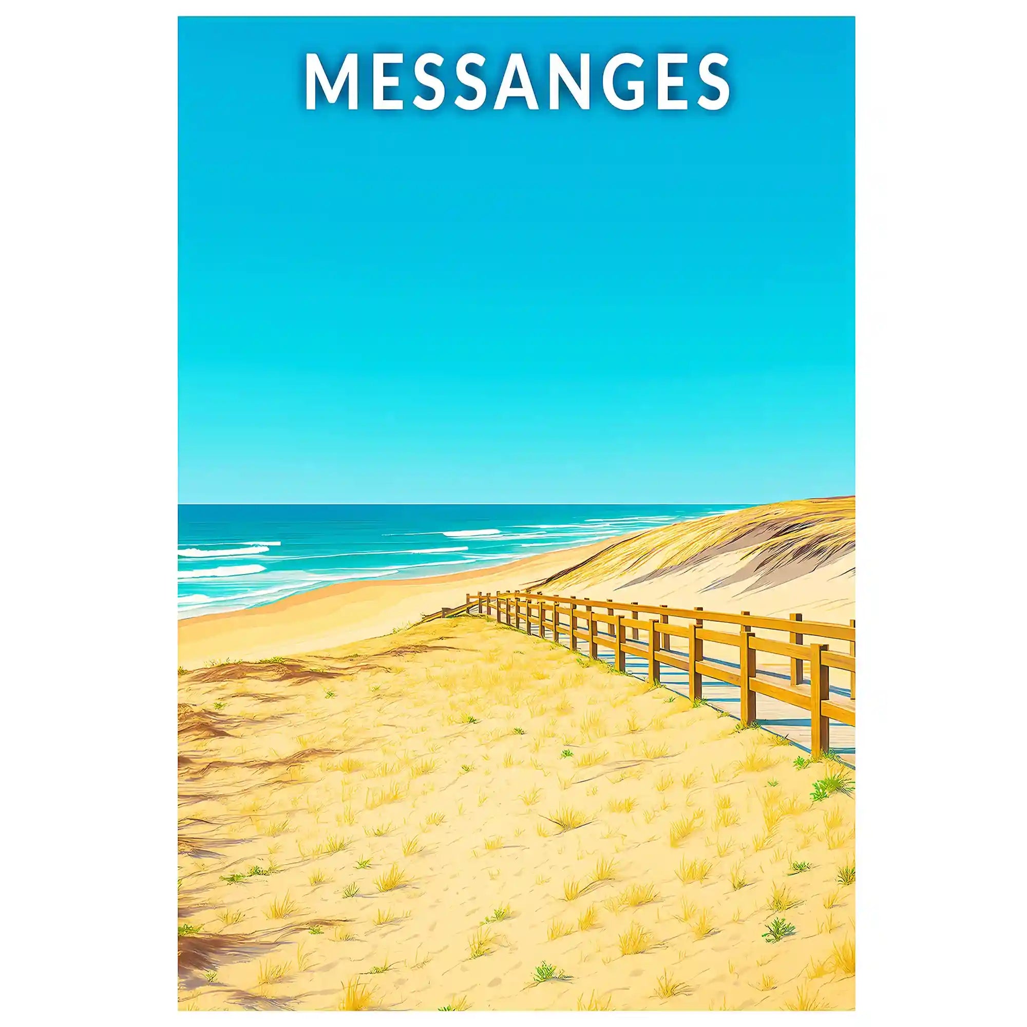 Affiche - Messanges – La Culture Française