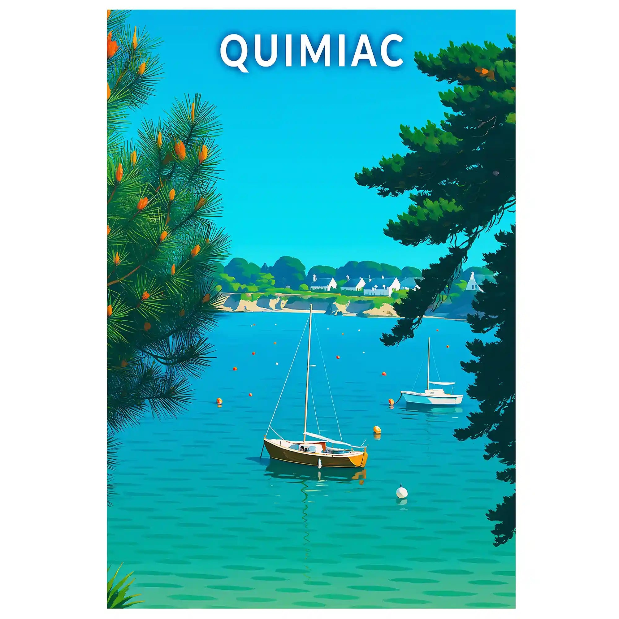 Affiche - Quimiac – La Culture Française