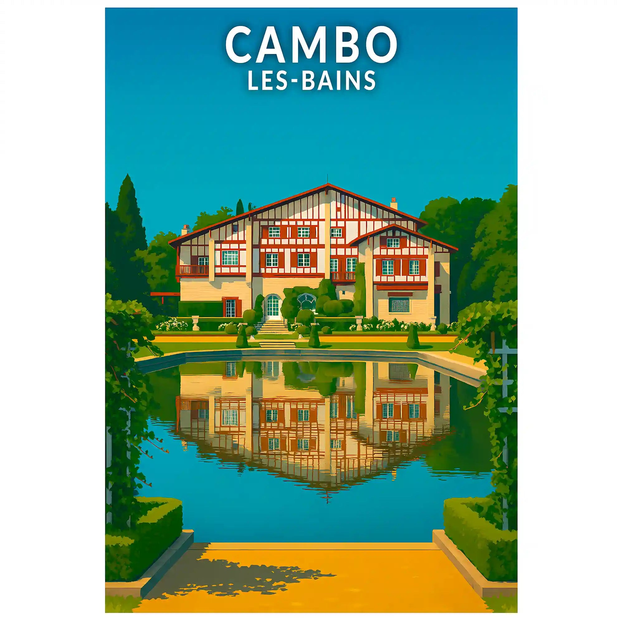Affiche - Cambo-les-Bains – La Culture Française